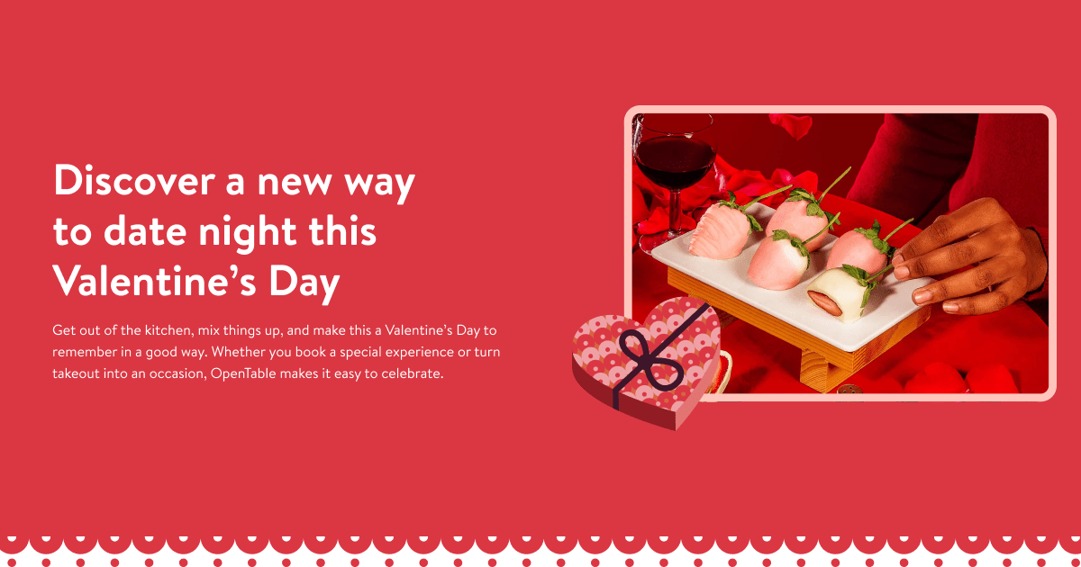 The best restaurants for Valentine’s Day | OpenTable